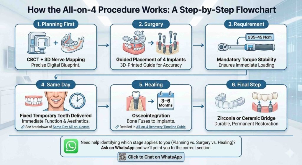All-on-4 Dental Implants Procedure: Step-by-Step (2026 Guide) - Kristal ...